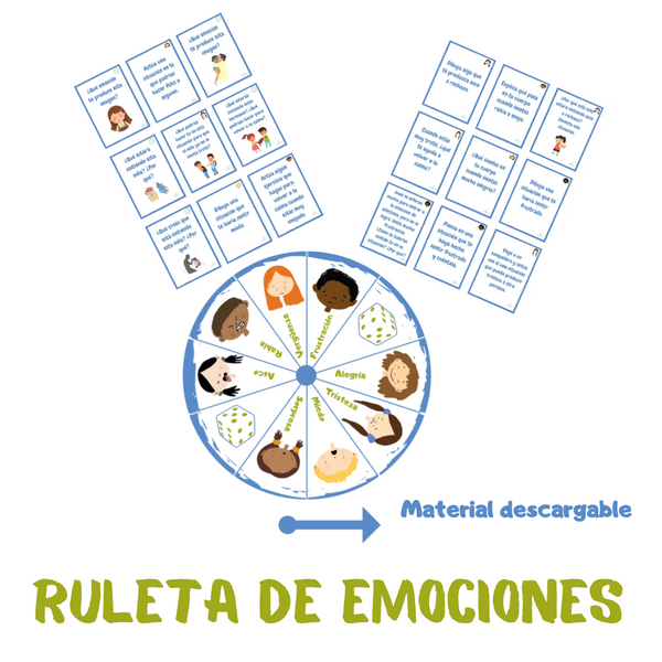 Juego Ruleta de Emociones Descargable – Ludoniño