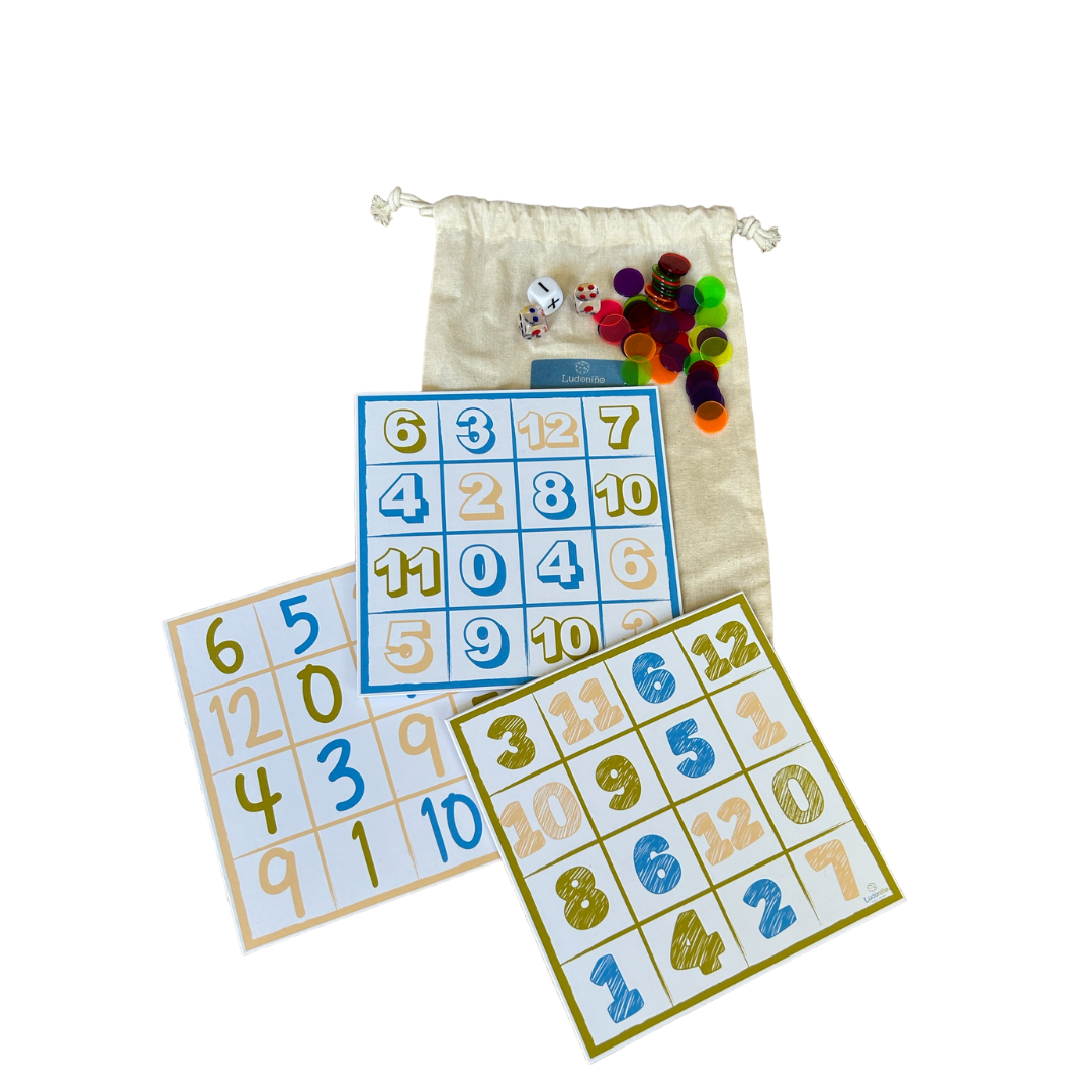 Juego Tres en Línea sumas y restas para niños – Ludoniño